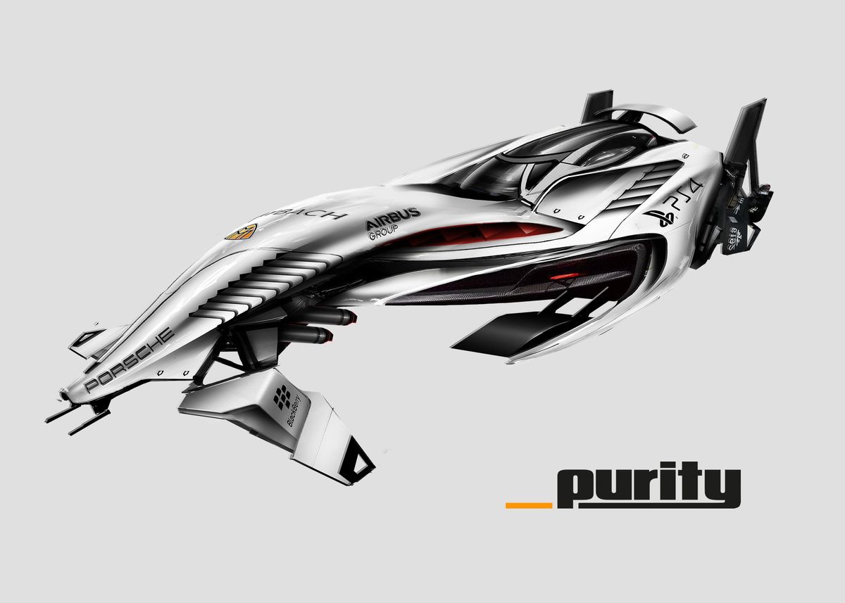 'Racing Team purity' Poster, picture, metal print, paint by Vadim Motov ...