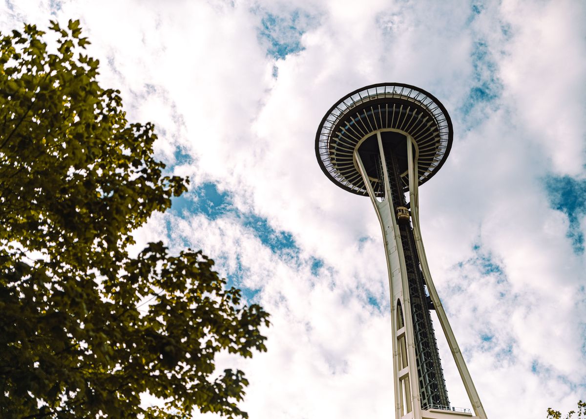 'Space Needle' Poster by Cory Garvin | Displate