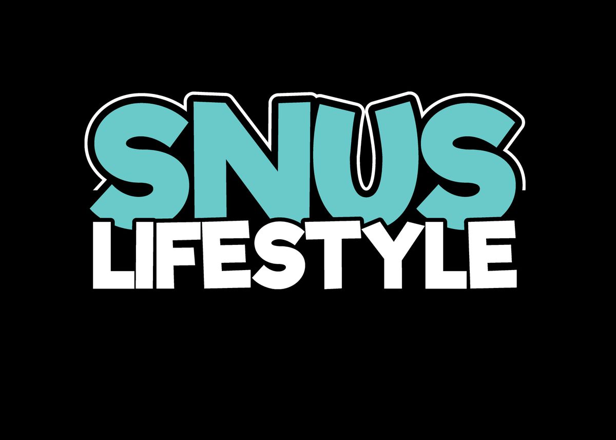 'SNUS Nichtraucher Nikotin' Poster, picture, metal print, paint by ...