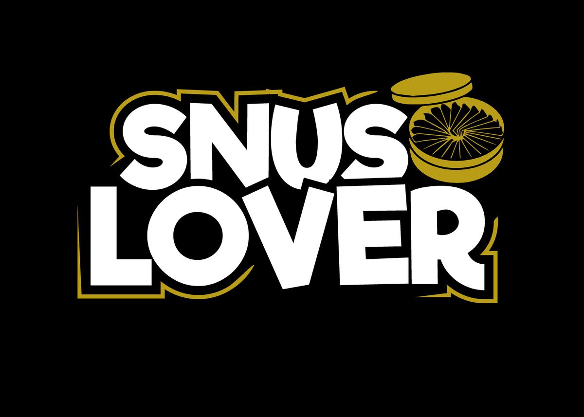 'SNUS Nichtraucher Nikotin' Poster, picture, metal print, paint by ...