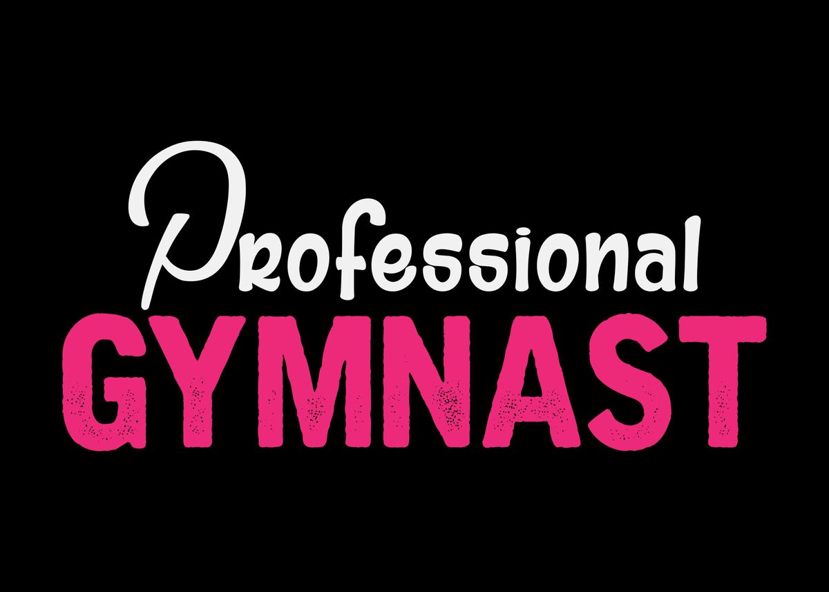 'Professional Gymnast Acro' Poster, picture, metal print, paint by ...