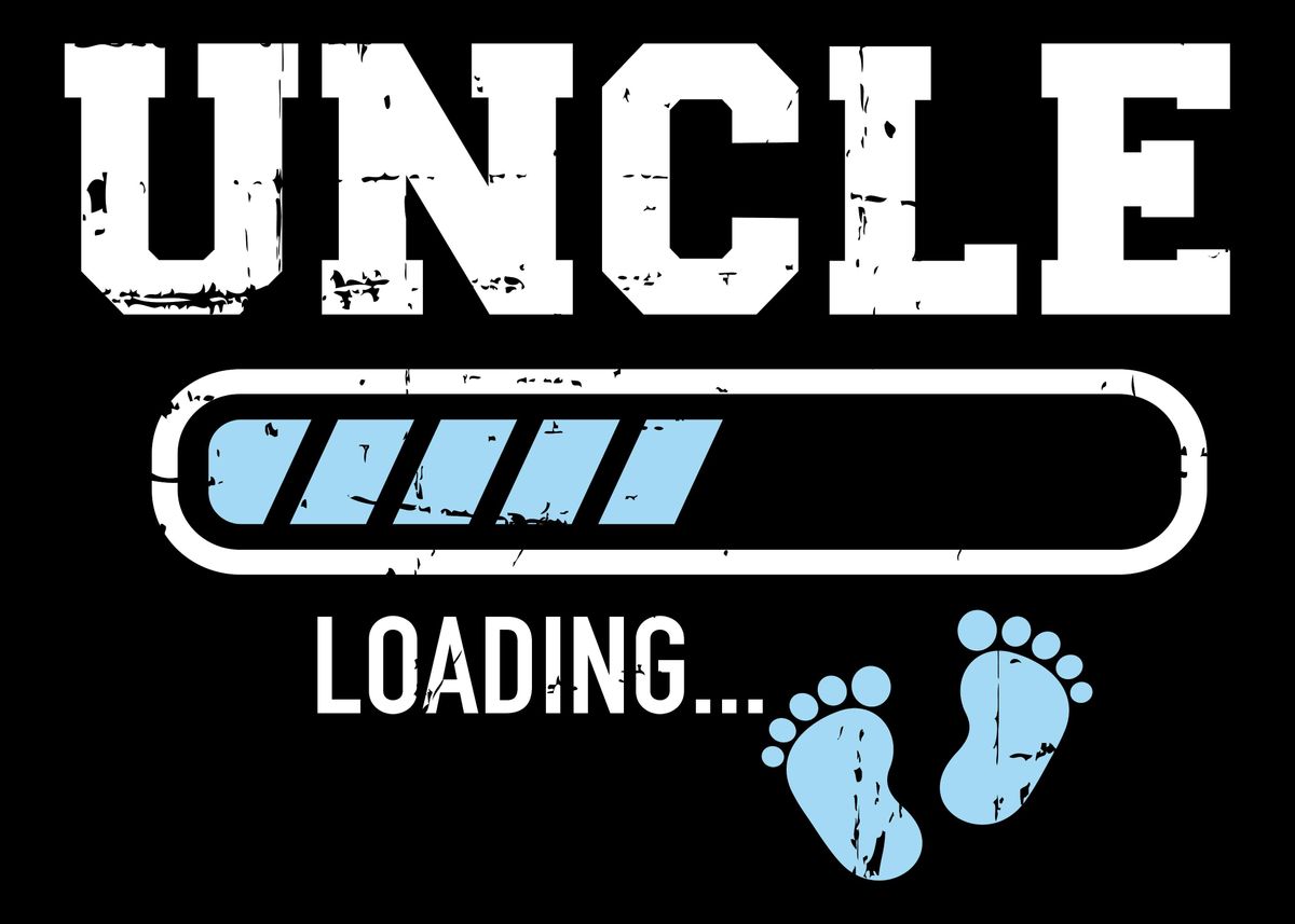 'Uncle loading bar' Poster, picture, metal print, paint by Designzz ...
