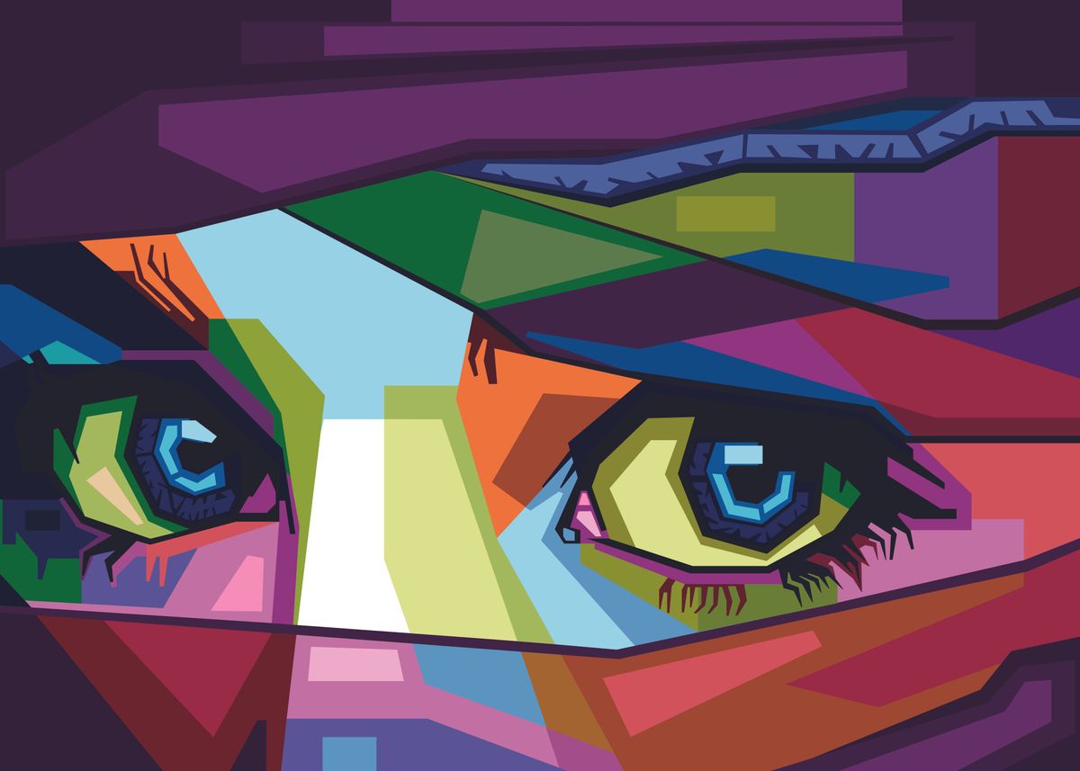 'my eyes' Poster by Hanabi Studio | Displate