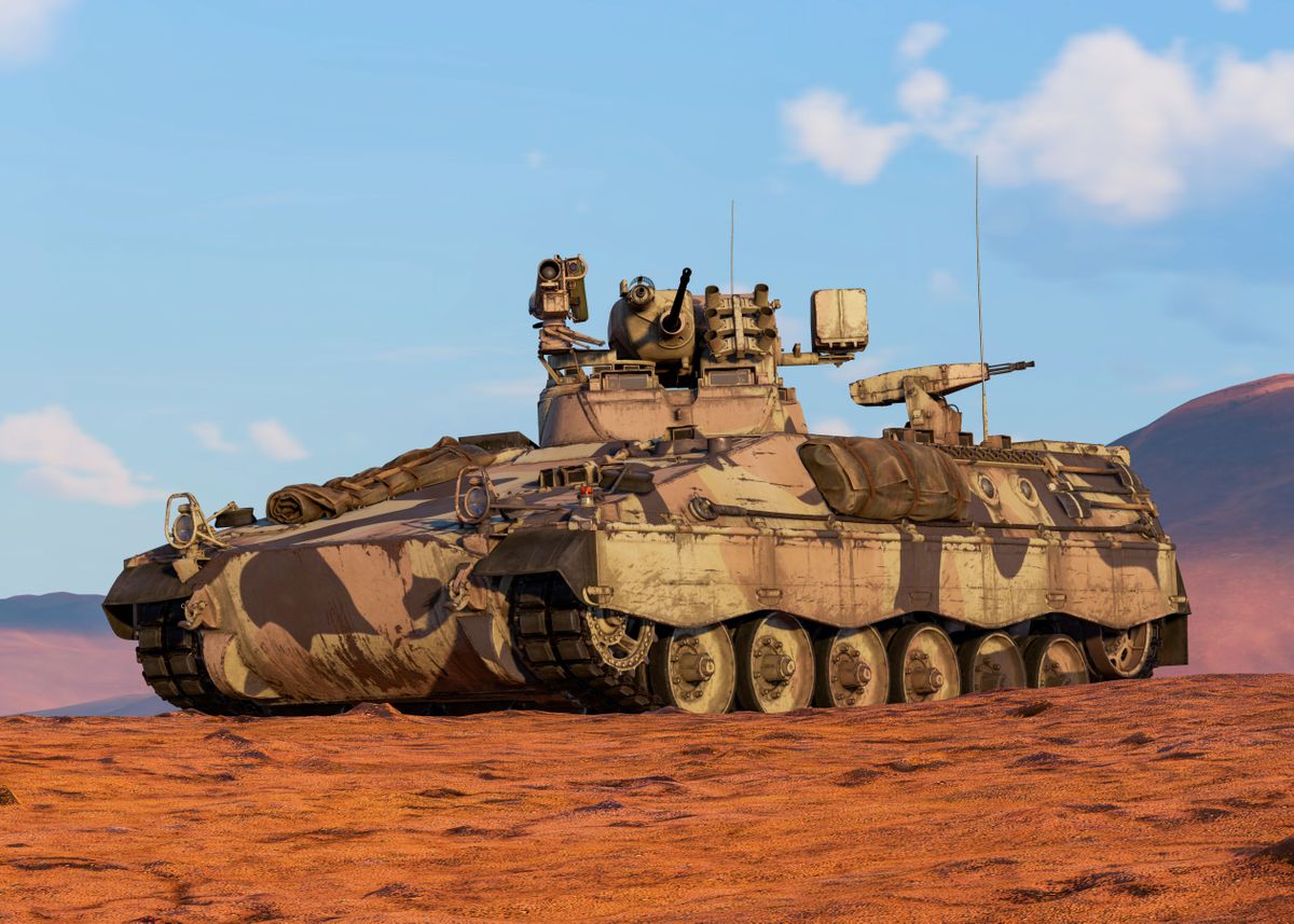 'German IFV Marder' Poster, picture, metal print, paint by ...