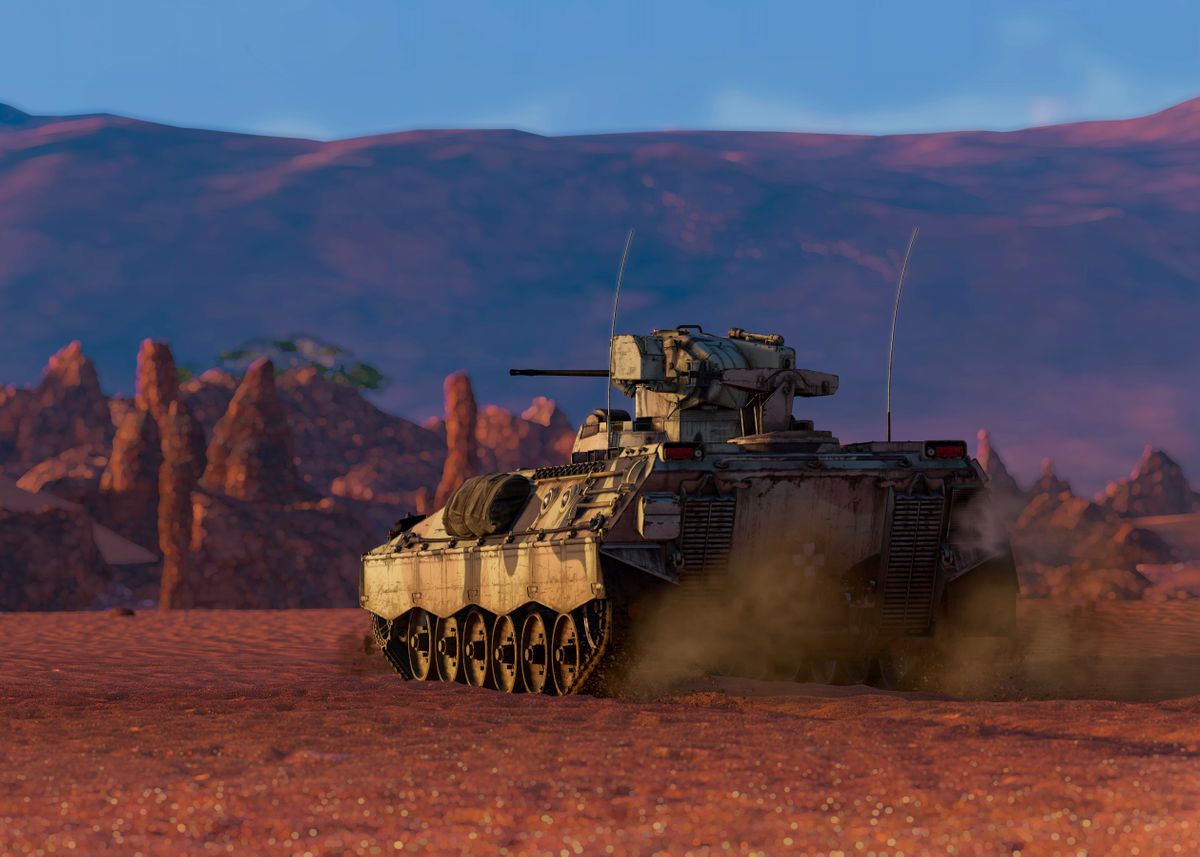 'German IFV Marder' Poster, picture, metal print, paint by ...