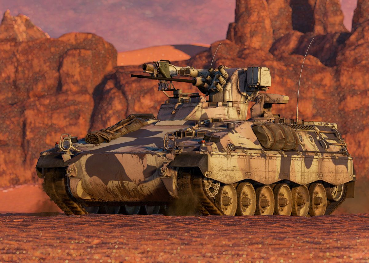 'German IFV Marder' Poster, picture, metal print, paint by ...