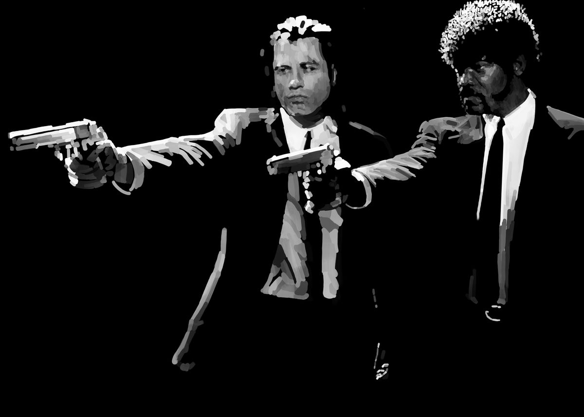 Pulp Fiction Jules And Vincent Guns