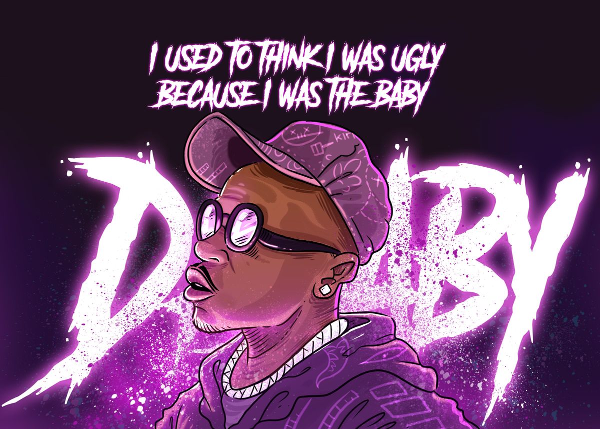 'Da bABY POSTER ' Poster, picture, metal print, paint by DrawForFun Art ...