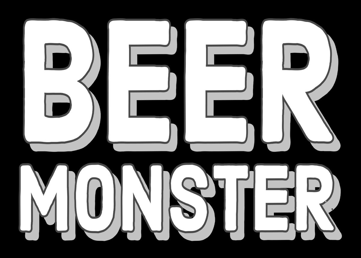 'Beer man funny saying gift' Poster by nature | Displate