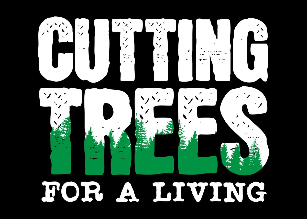 'Forestry Joke Saying Woods' Poster by DesignatedDesigner | Displate