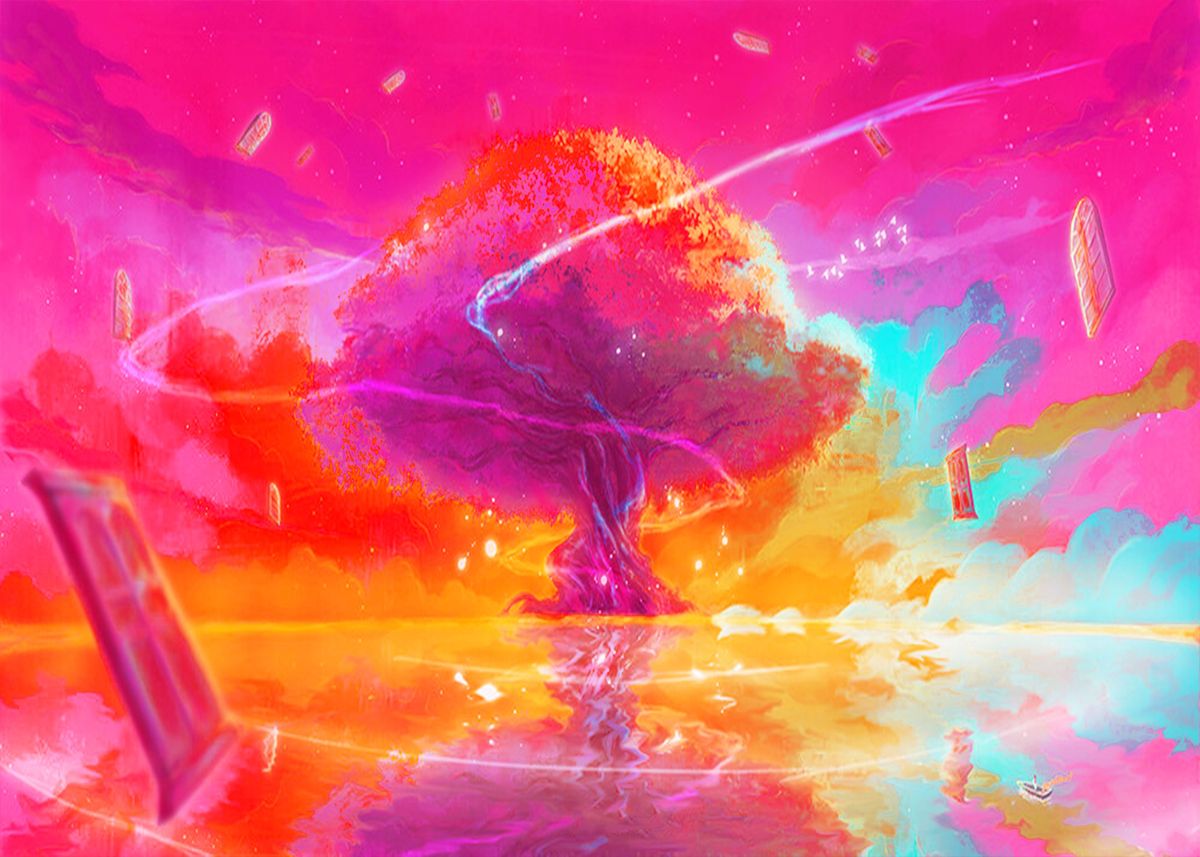 'The Haven Tree' Poster by Abdelmer PRO | Displate