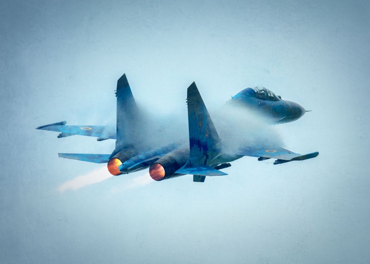 'Flanker' Poster, picture, metal print, paint by World Class Photos ...