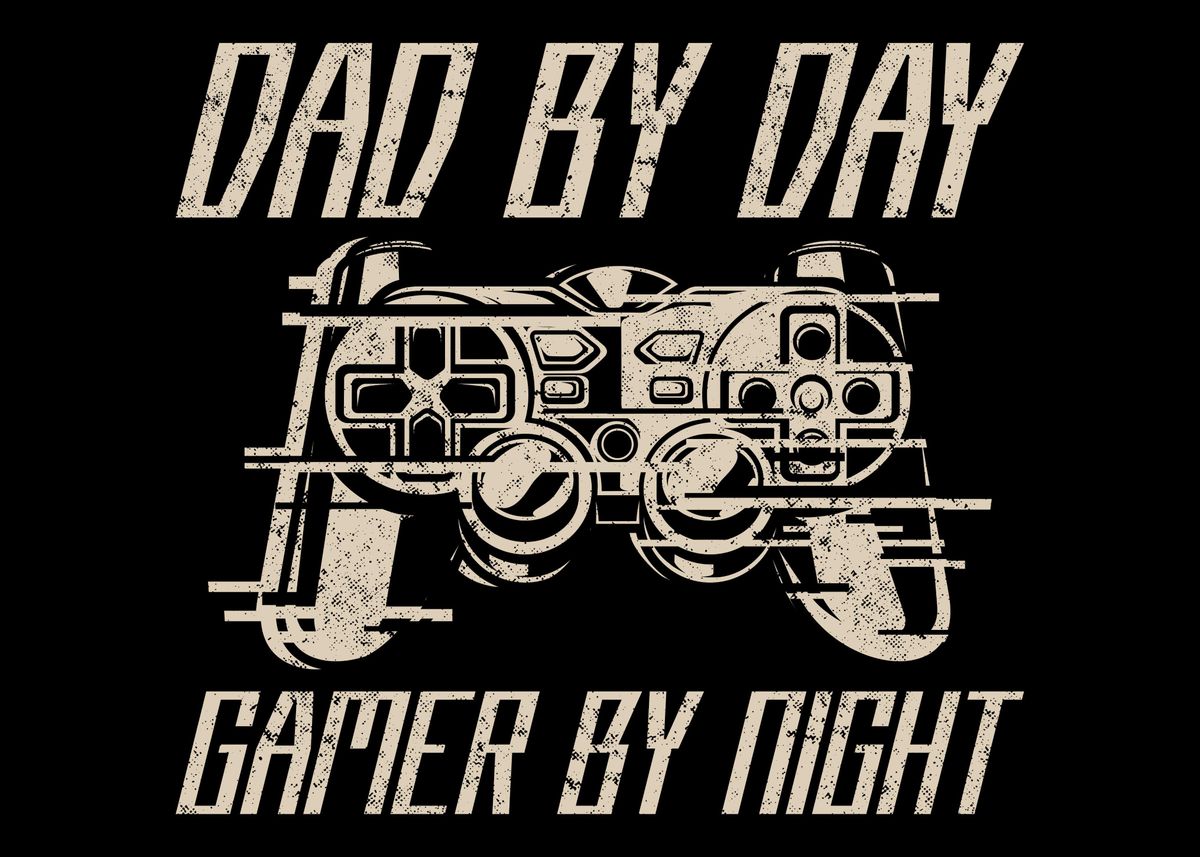 'Gaming Video Games Gamer' Poster, picture, metal print, paint by ...