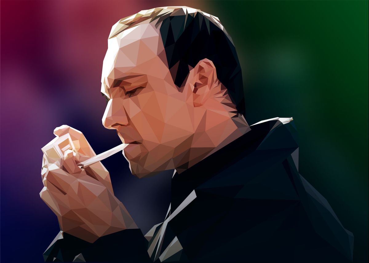 'Keyser soze usual suspects' Poster by Lowpoly Posters | Displate