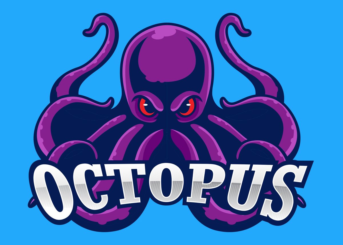 'Octopus' Poster by Daily Collection | Displate