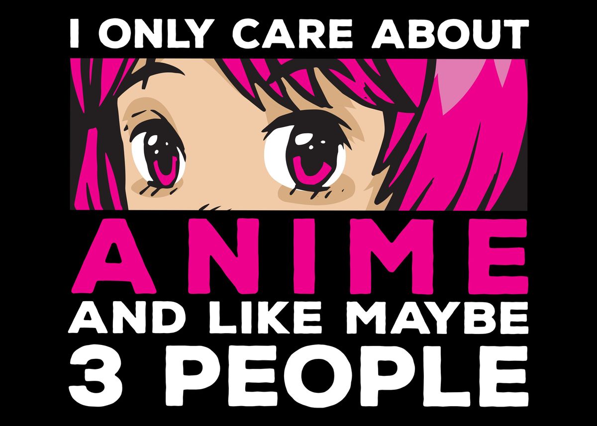 'Funny Anime Manga' Poster by AestheticAlex | Displate