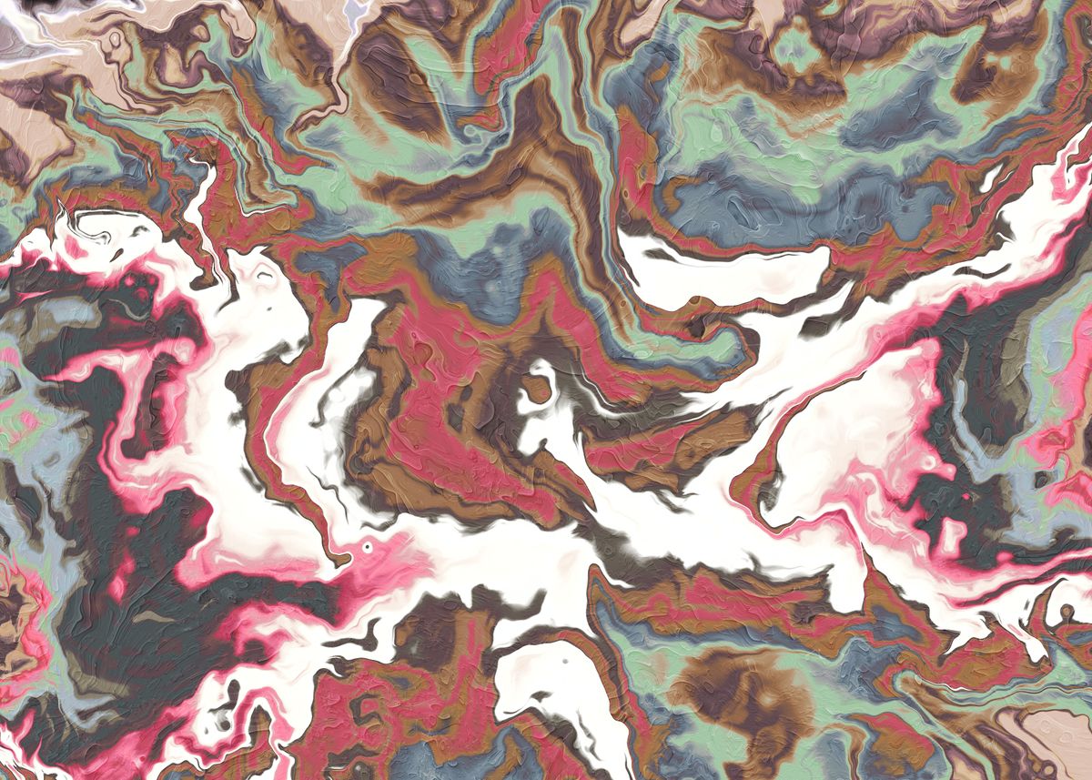 'Weeping Ink' Poster by Cryptic Fawn | Displate