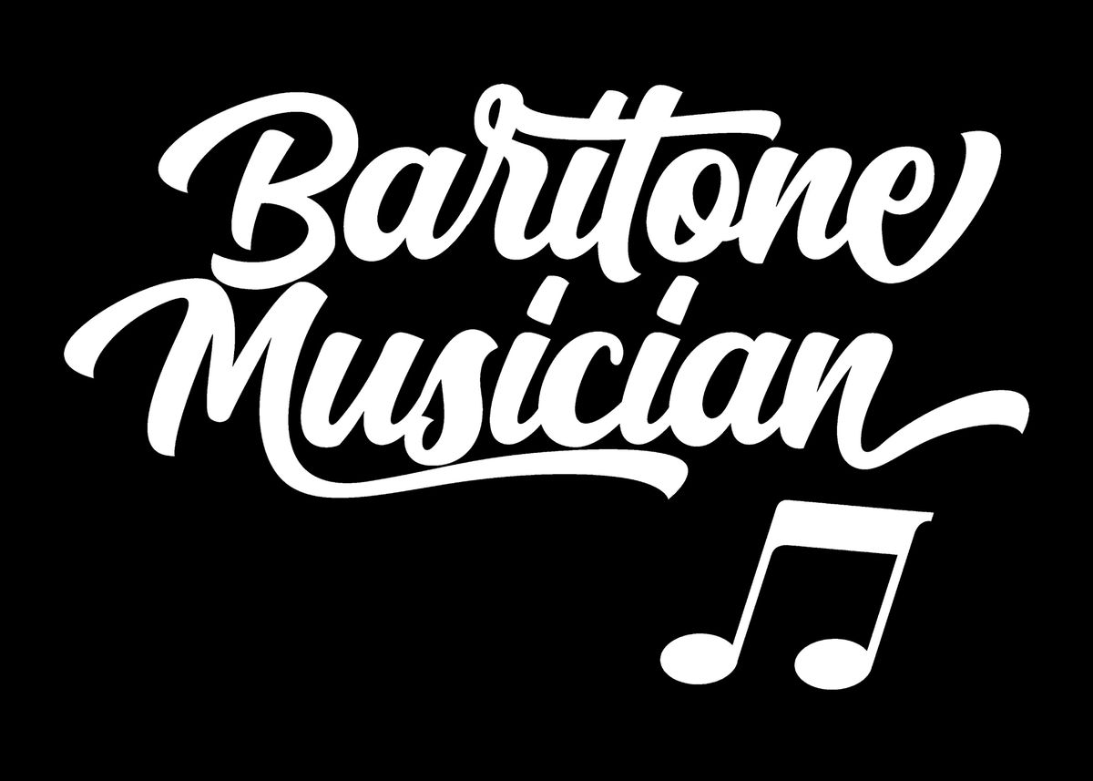 'Baritone Musician' Poster, picture, metal print, paint by dr3designs ...
