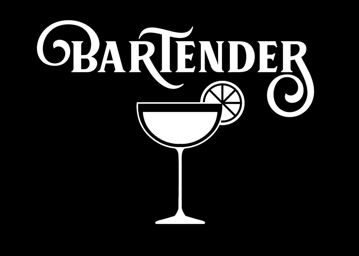 'Bartender' Poster, picture, metal print, paint by dr3designs | Displate