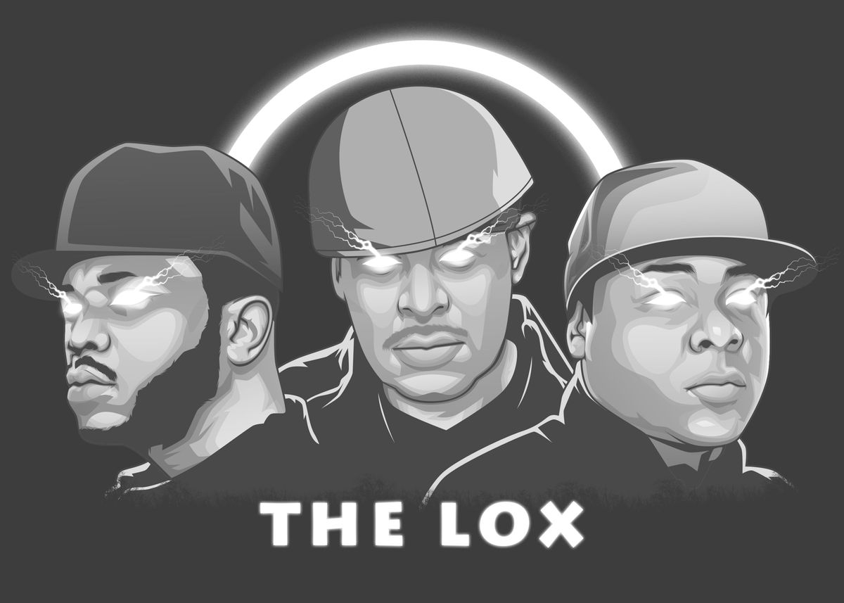 'The Lox' Poster, picture, metal print, paint by Colorize Studio | Displate