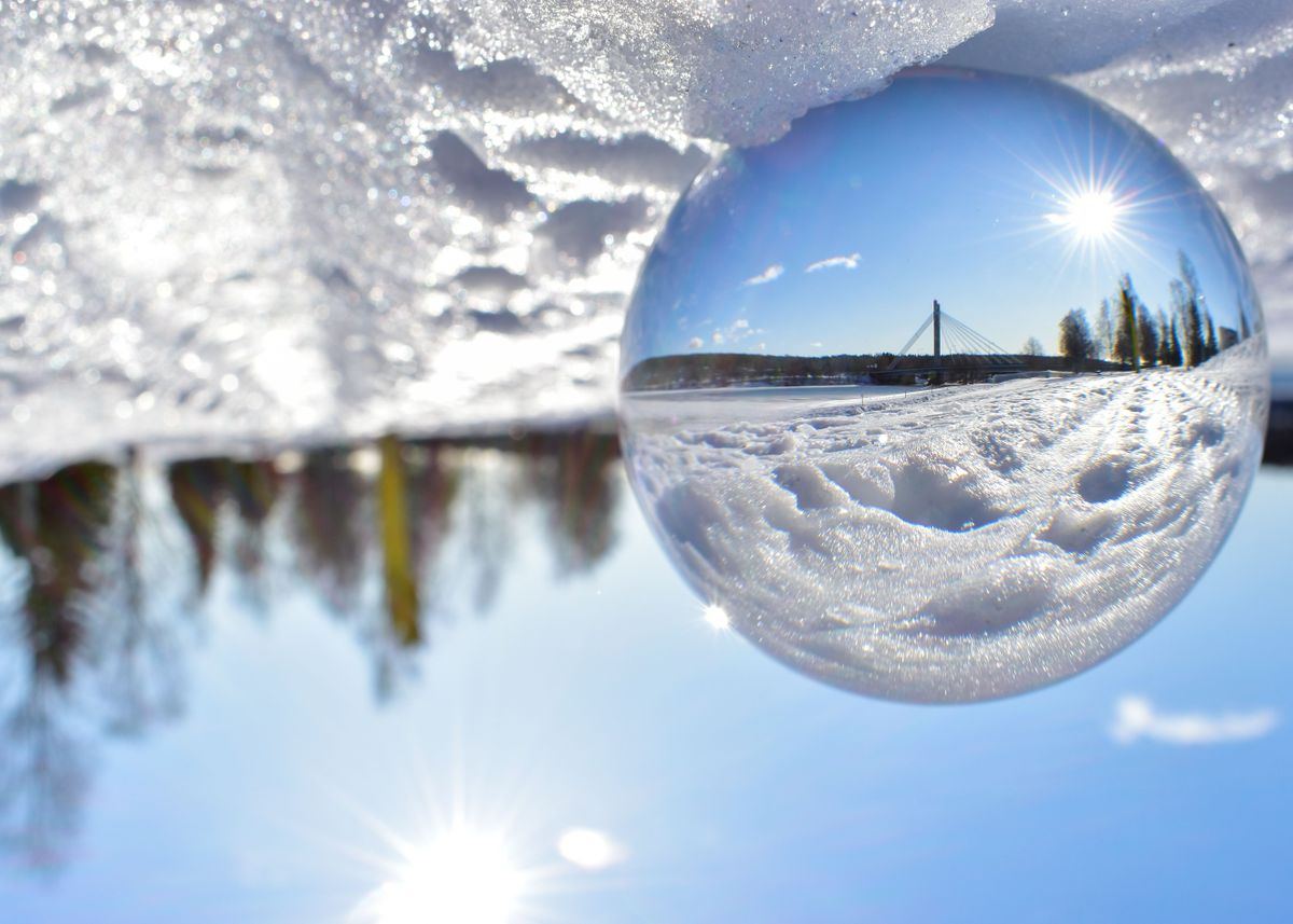 'Inverted bubble art ' Poster, picture, metal print, paint by Stephen ...