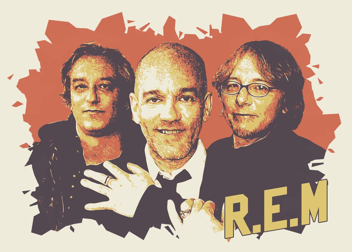 'REM Artwork Poster' Poster, picture, metal print, paint by Rizky ...