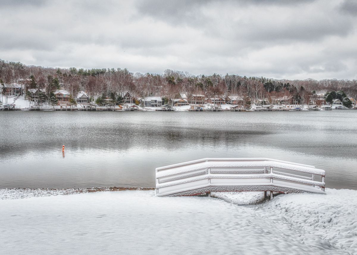 'Appel Valley Winterscape' Poster, picture, metal print, paint by Lani ...