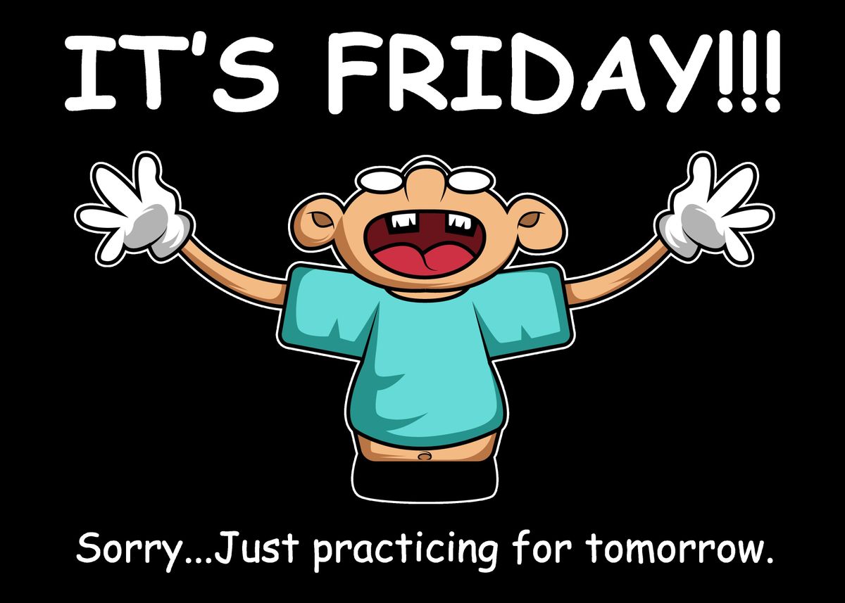 'Just Practicing Funny and ' Poster, picture, metal print, paint by ...