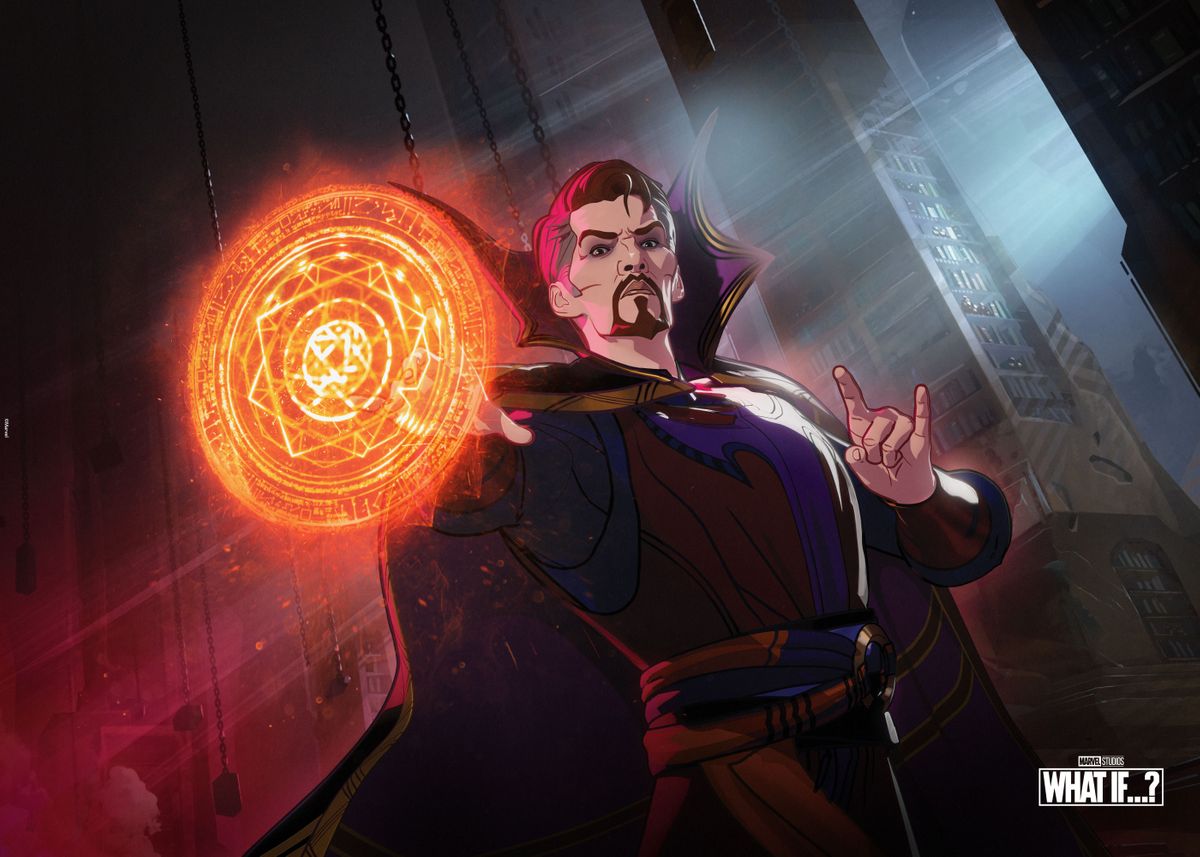 'What If - Doctor Strange' Poster, picture, metal print, paint by ...