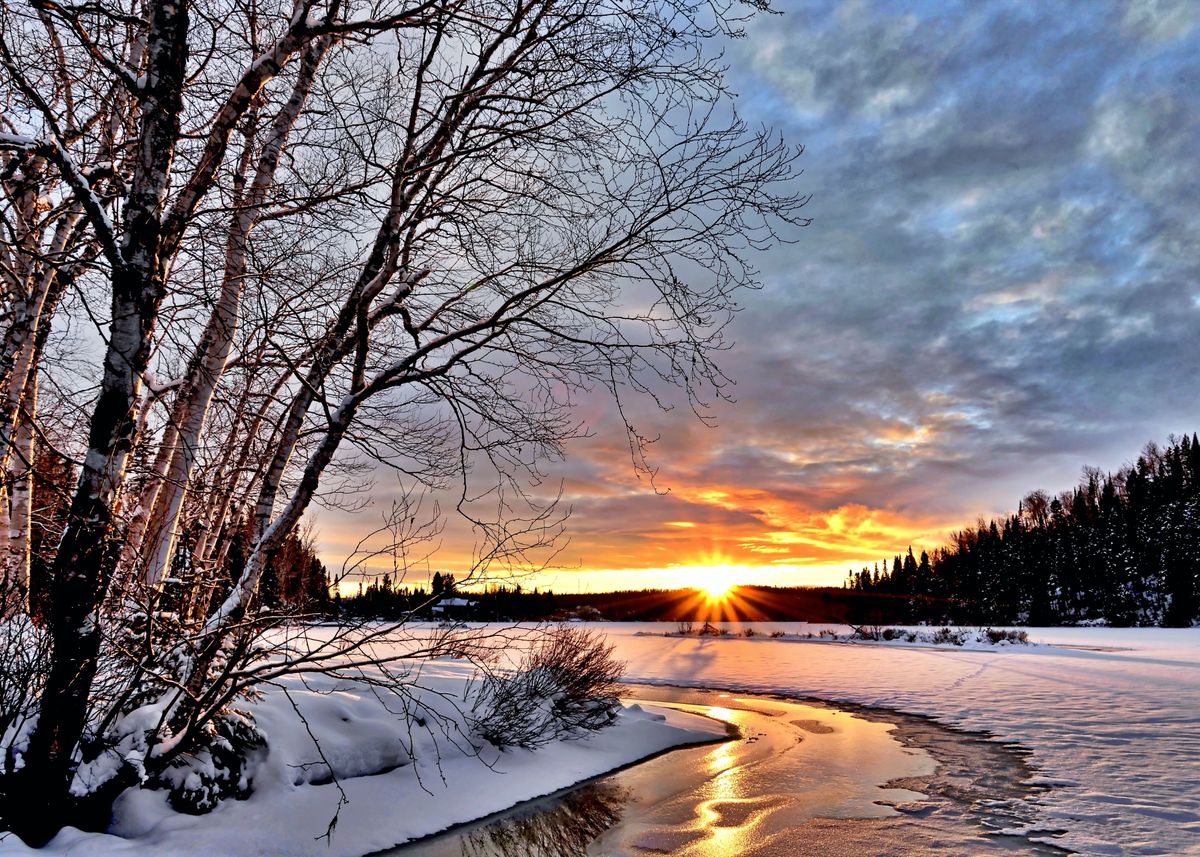 'Beautiful Landscape' Poster, picture, metal print, paint by Jane ...