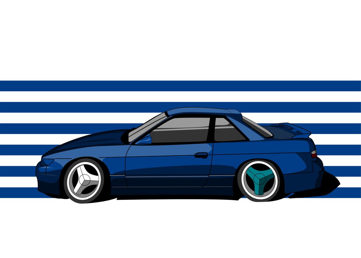 'Jdm life' Poster, picture, metal print, paint by saka coffee | Displate