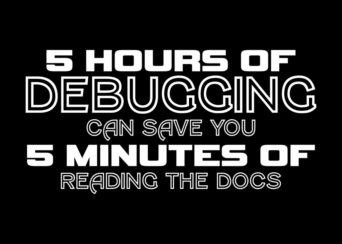 'Debugging Joke Programmer' Poster, picture, metal print, paint by DesignatedDesigner | Displate