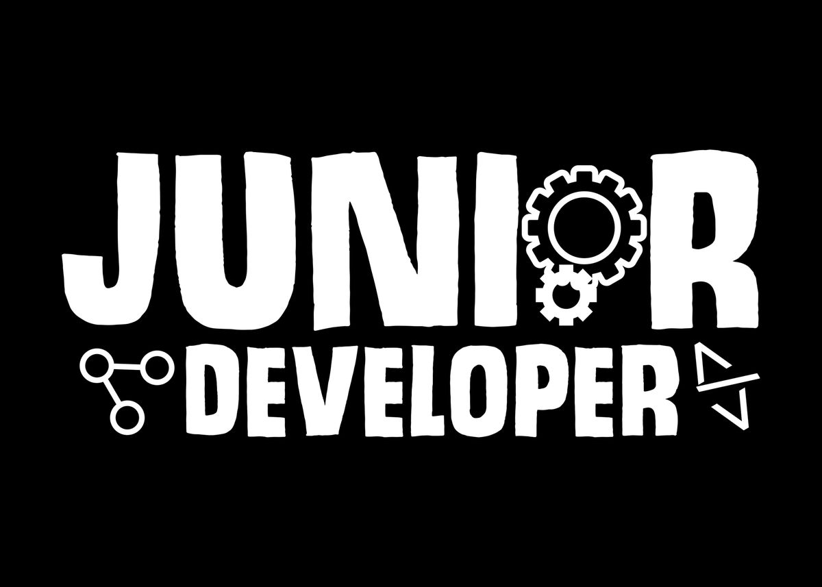 'Junior Developer Coding' Poster by DesignatedDesigner | Displate