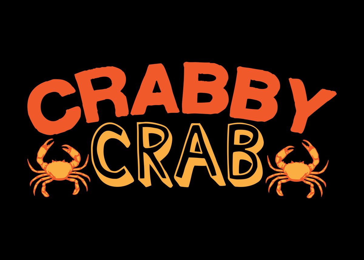 'Crabby Crab Joke' Poster by DesignatedDesigner | Displate