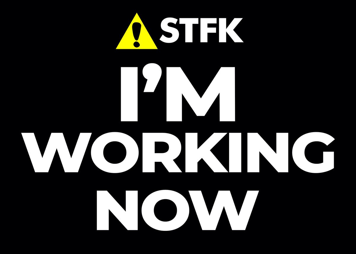 'STFK' Poster, picture, metal print, paint by Zacky Mrf | Displate