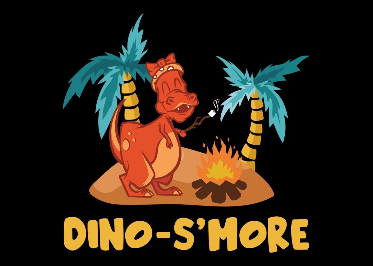 'Camping Smores Smore' Poster, picture, metal print, paint by ...