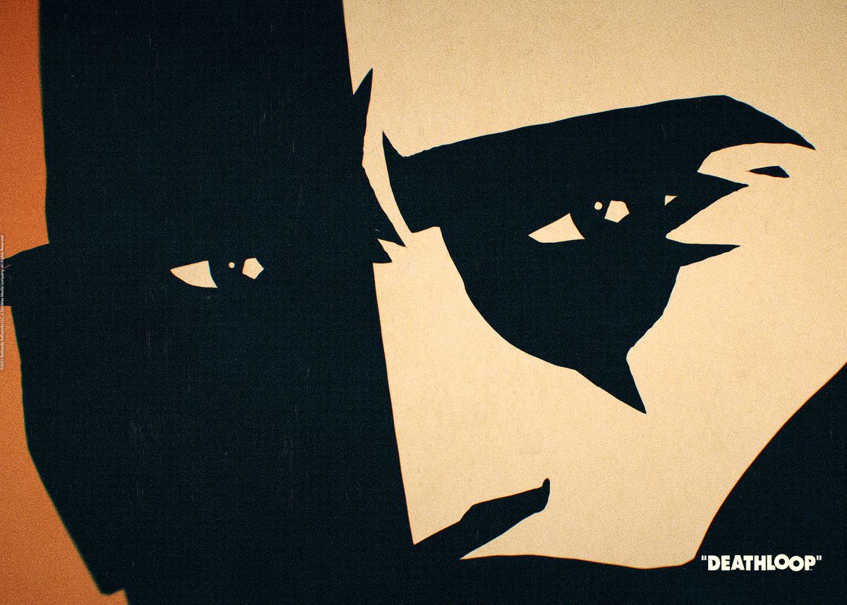 'Deathloop Man' Poster by Deathloop | Displate