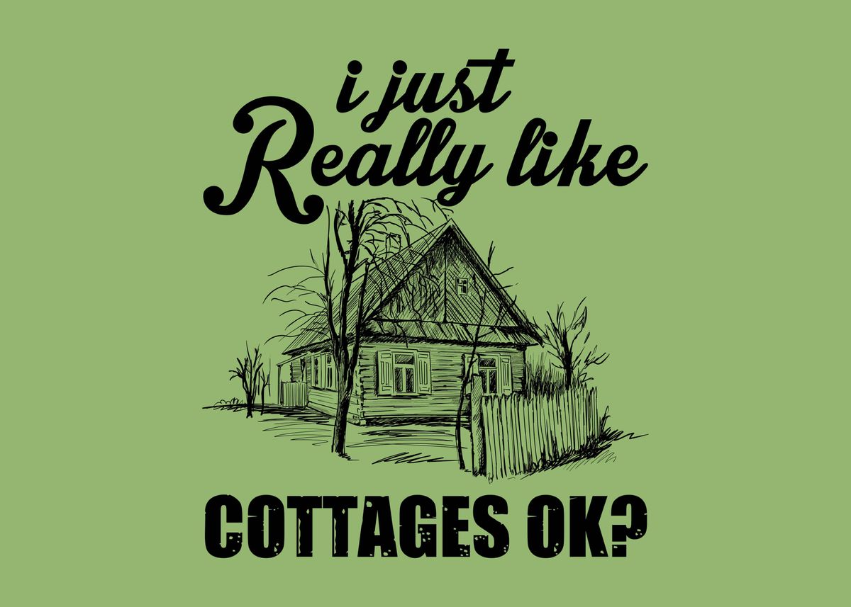 'Cottagecore Cottage' Poster by AestheticAlex | Displate