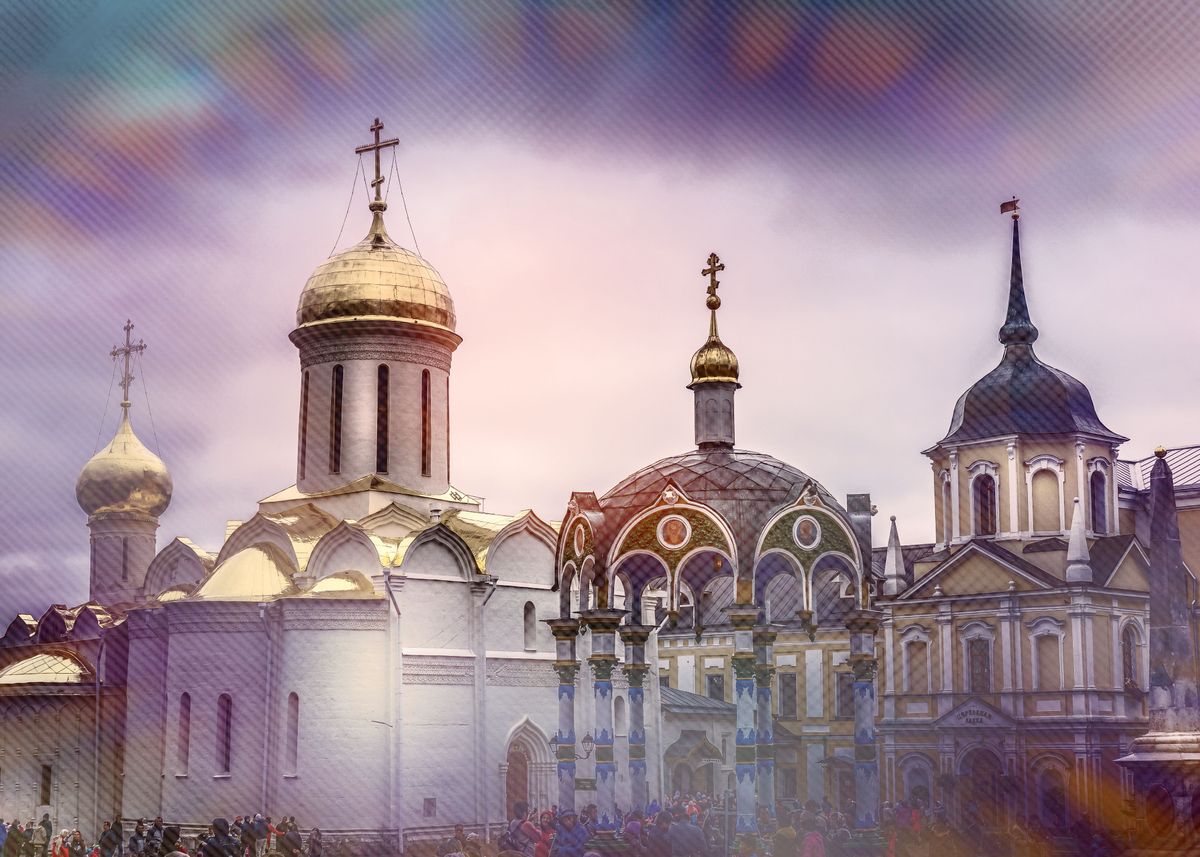 'orthodox' Poster, picture, metal print, paint by TEE ART | Displate