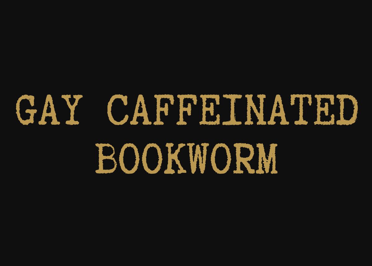 'Dark Academia Gay Bookworm' Poster by AestheticAlex | Displate