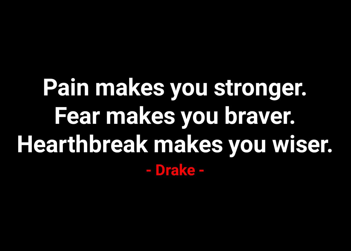 'Drake Text Art' Poster, picture, metal print, paint by Muhammad Ardian ...