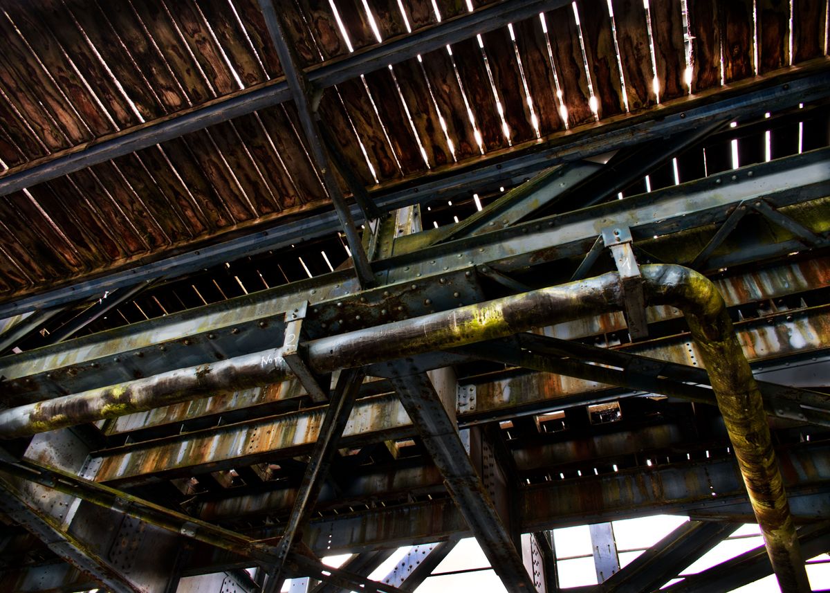 'Bridge Construction' Poster by Zilphyart | Displate