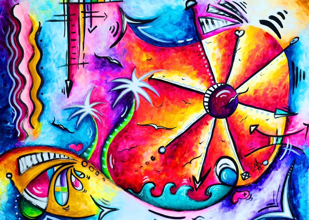 'Take Me Away DUNCANSON' Poster by Megan Duncanson | Displate