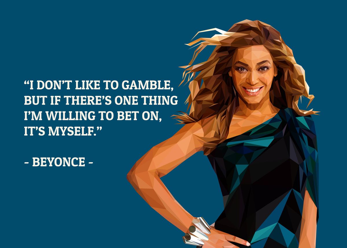 'Beyonce' Poster, picture, metal print, paint by Yanz Studio | Displate