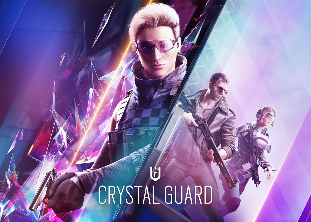 'Crystal Guard' Poster, picture, metal print, paint by Rainbow Six ...
