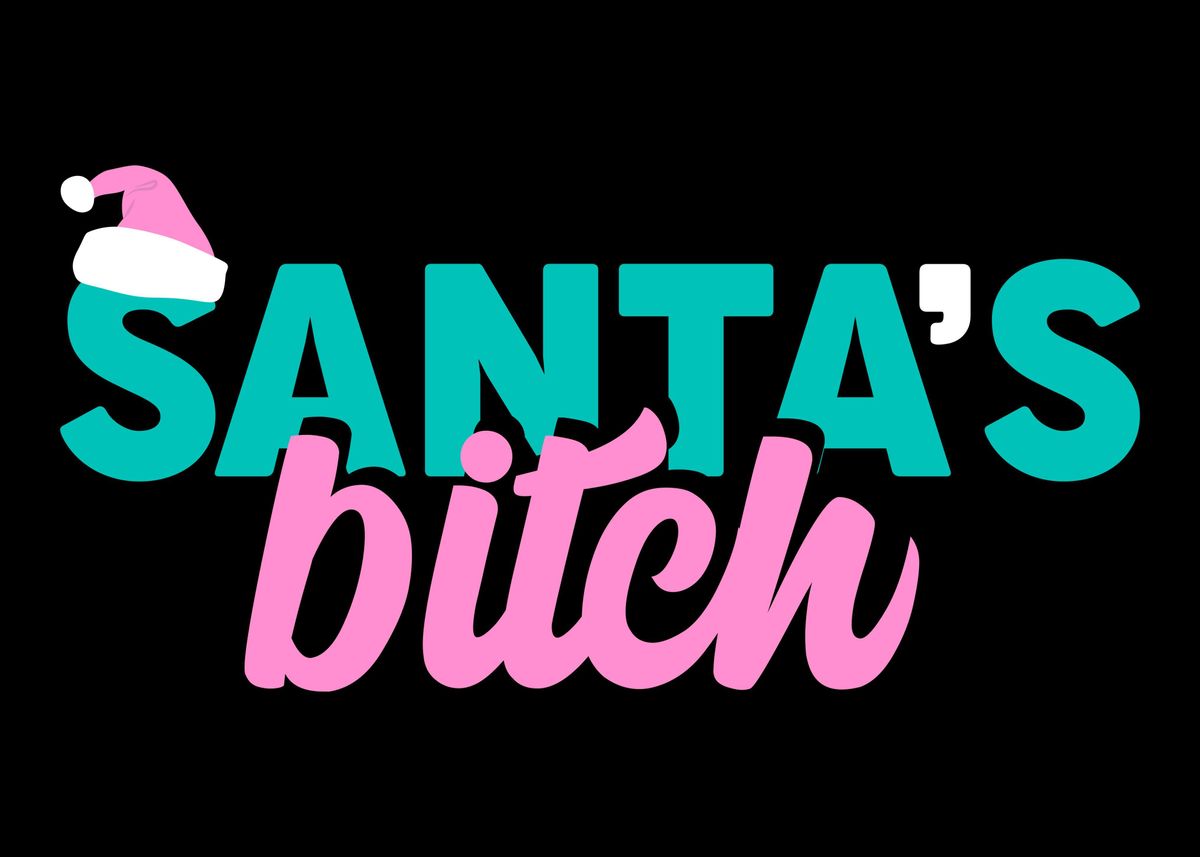 'Christmas Geek Humor Santa' Poster by AaronBaron | Displate