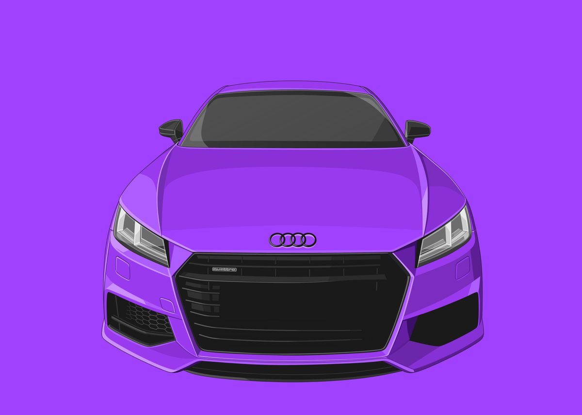 'AUDI ' Poster by capture art | Displate