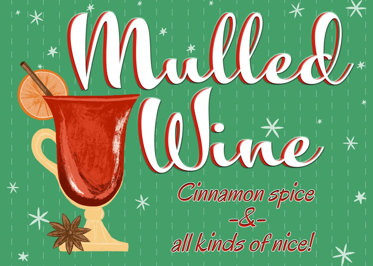 'Mulled wine' Poster, picture, metal print, paint by American Vintage ...