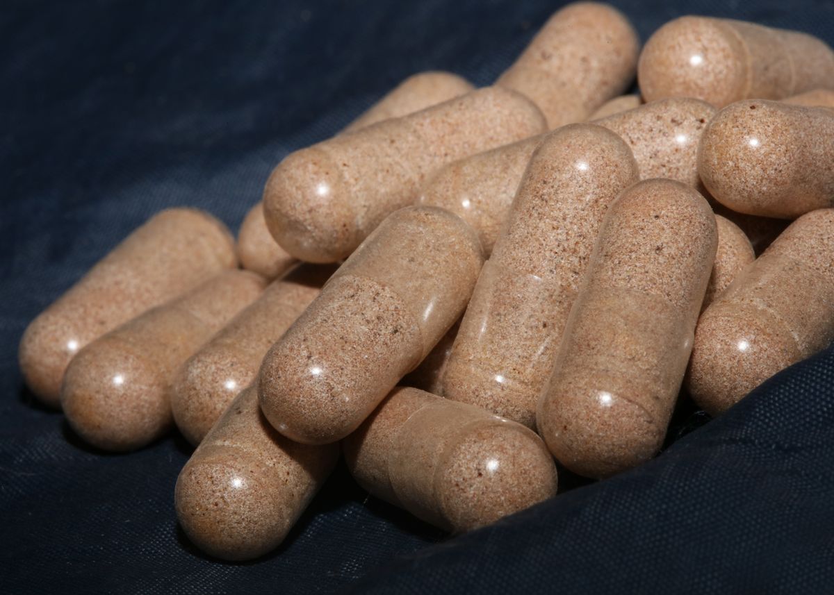 'Transparent full capsules' Poster, picture, metal print, paint by ...