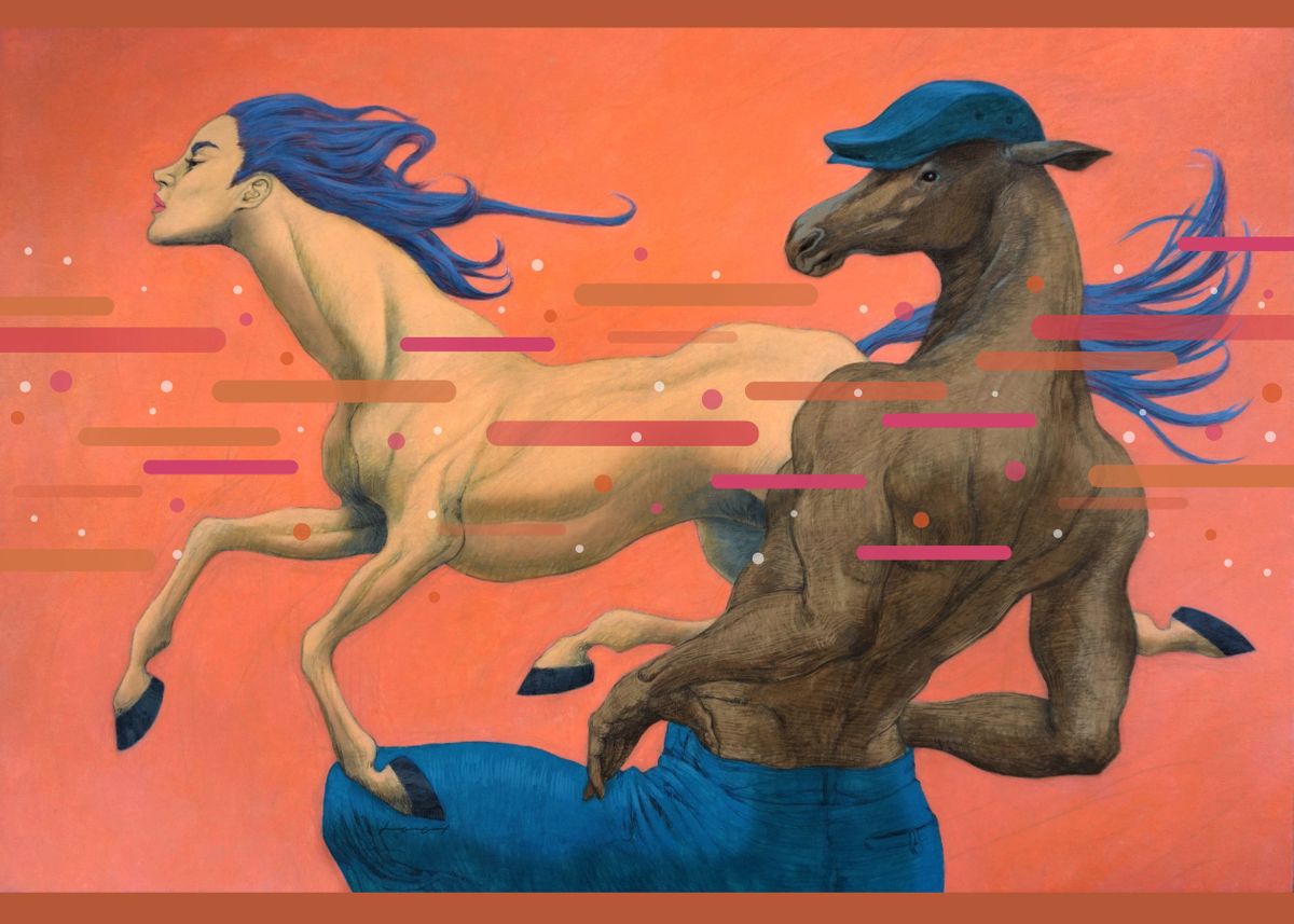 'Animal revolution all new' Poster, picture, metal print, paint by ...
